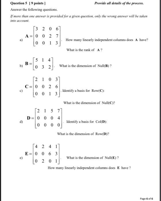 Solved nswer the following questions. more than one answer | Chegg.com