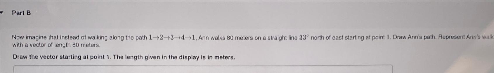 Solved Part BNow imagine that instead of walking along the | Chegg.com