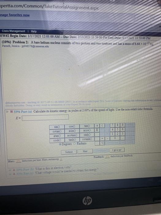 Solved =pertta.com/Common/Take TutorialAssignmentaspx nage | Chegg.com