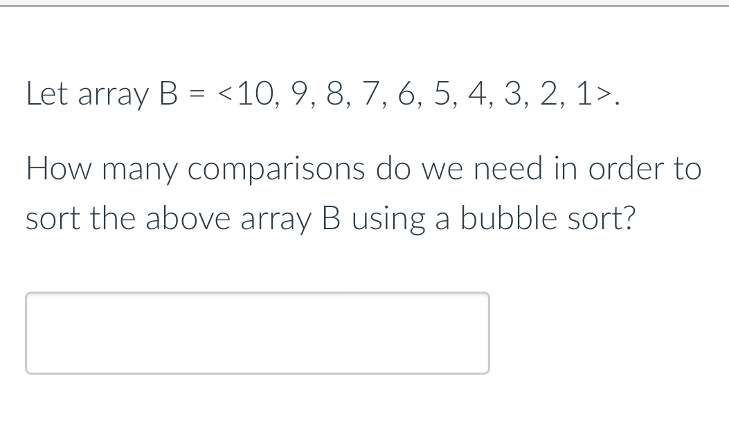 Solved Let array B= .How many | Chegg.com