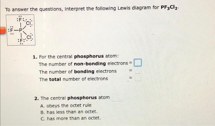 Solved ::: The Lewis representation above depicts a reaction | Chegg.com