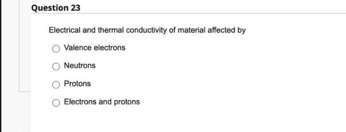 Solved Electrical and thermal conductivity of material | Chegg.com