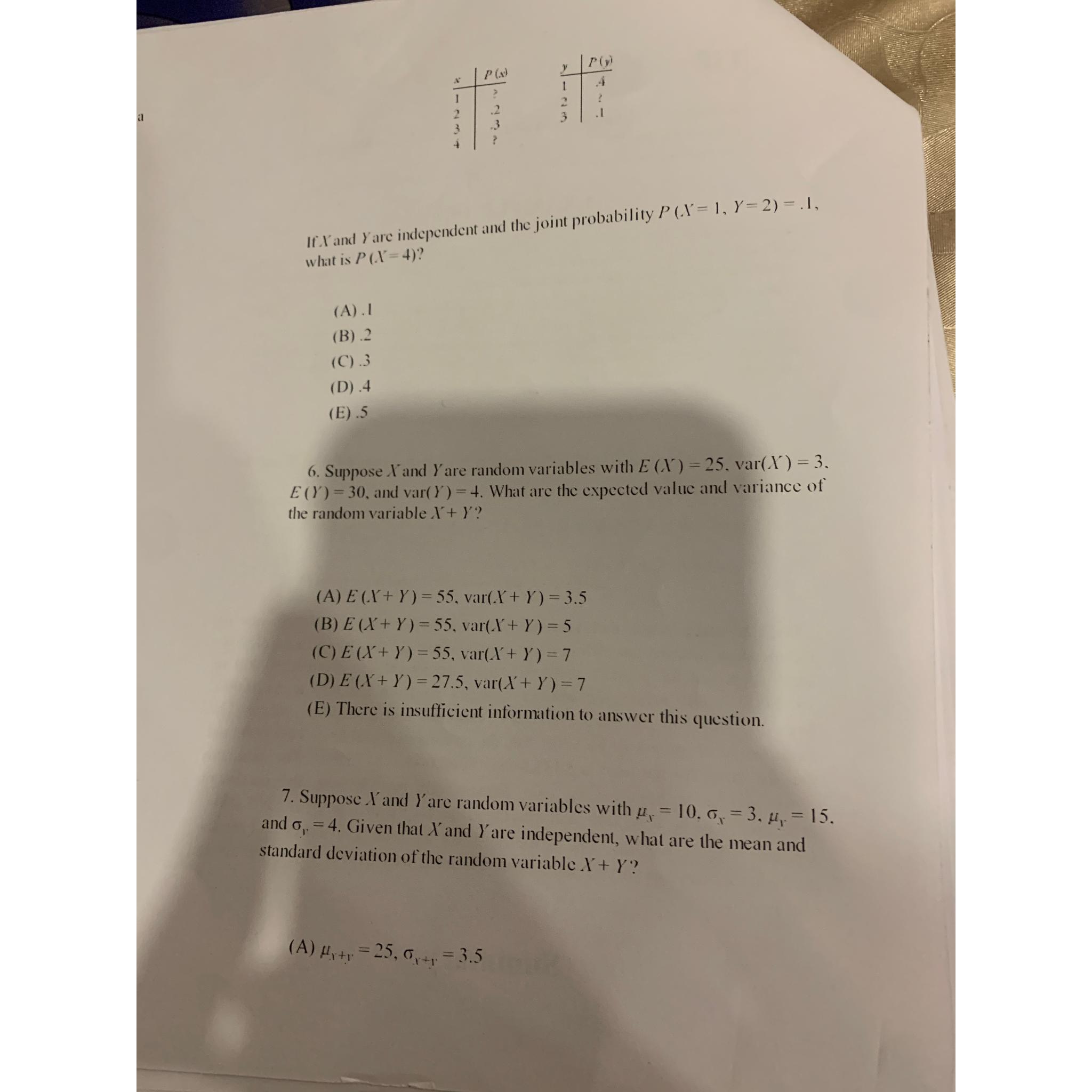 Solved \table[[x,P(x) | Chegg.com