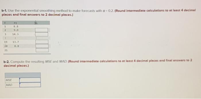 Solved Exercise 18-3 Algo The accompanying data file | Chegg.com