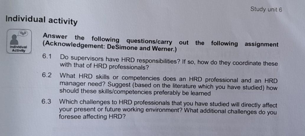 Solved Learning outcomes Outcomes After completion of this | Chegg.com