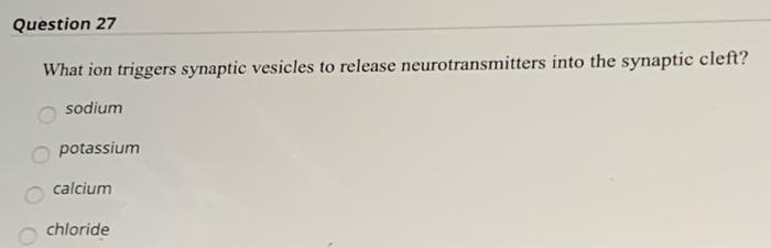 Solved Question 25 Which of the following must happen first | Chegg.com