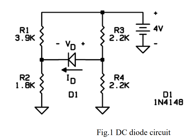 Solved (a) ﻿Hand calculation based on an Ideal Diode | Chegg.com