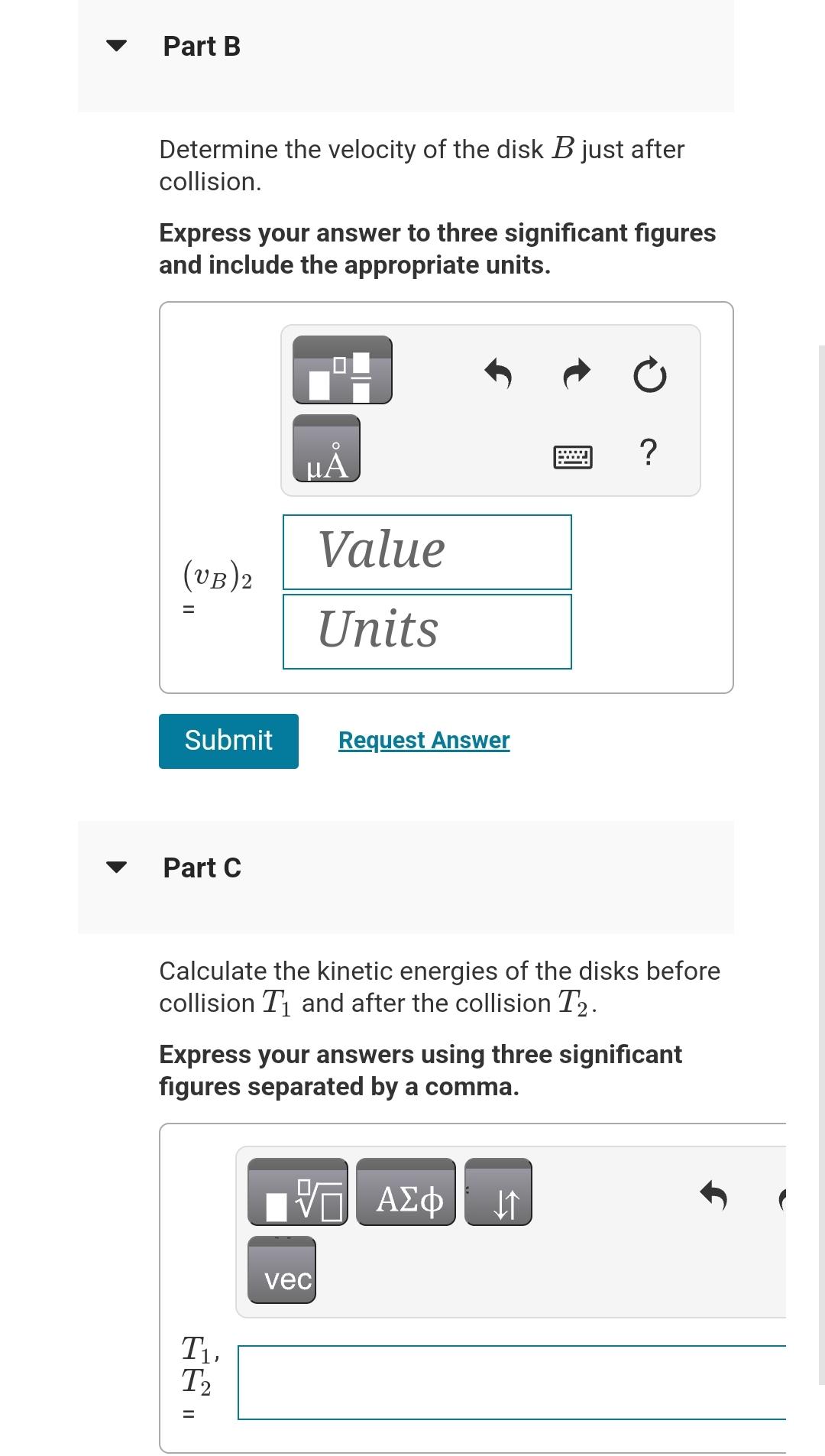 Solved Disk A has a mass of 300g ﻿and is sliding on a smooth | Chegg.com