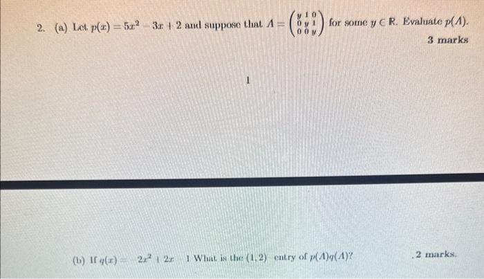 Solved Some Notation - Rm×n will denote the set of all | Chegg.com