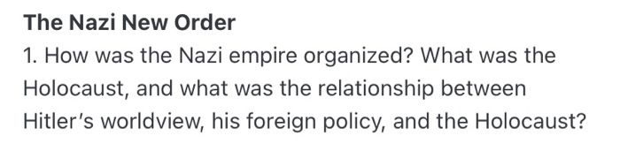 Solved The Nazi New Order 1. How was the Nazi empire | Chegg.com