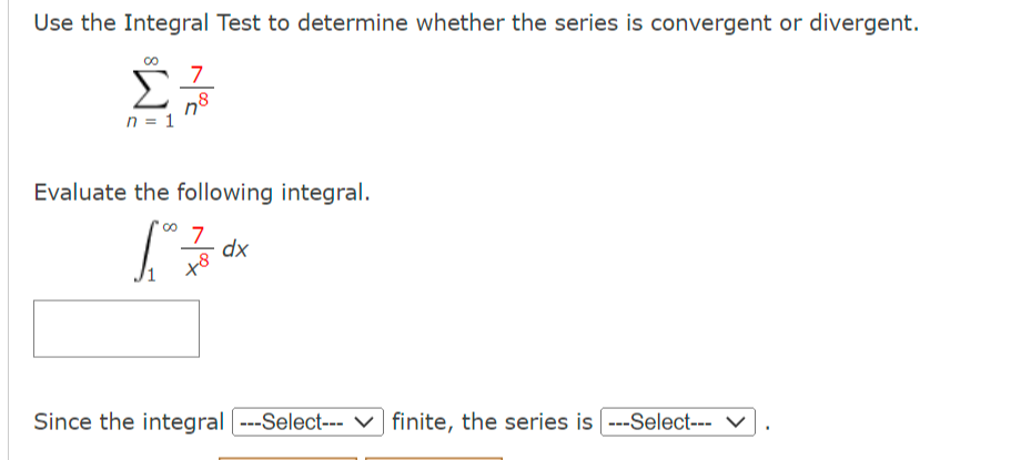Solved Use the Integral Test to determine whether the series | Chegg.com