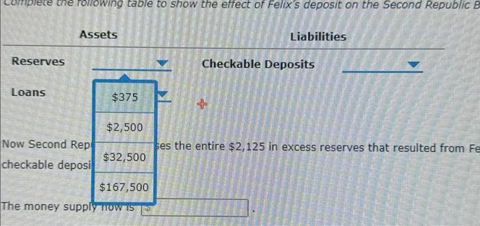Solved Suppose again that checkable deposits started off at | Chegg.com