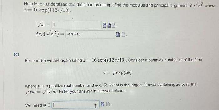 Solved Help Huon understand this definition by using it find | Chegg.com