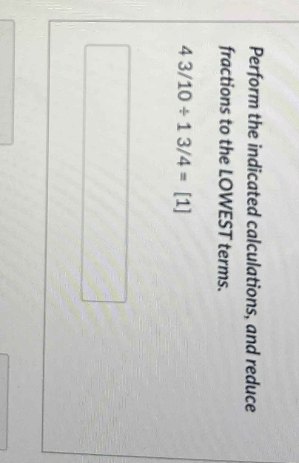 Solved Perform the indicated calculations, and reduce | Chegg.com