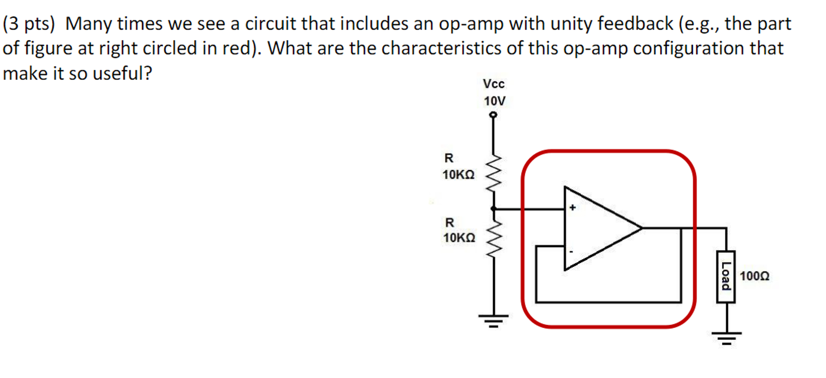 Solved (3 ﻿pts) ﻿Many times we see a circuit that includes | Chegg.com