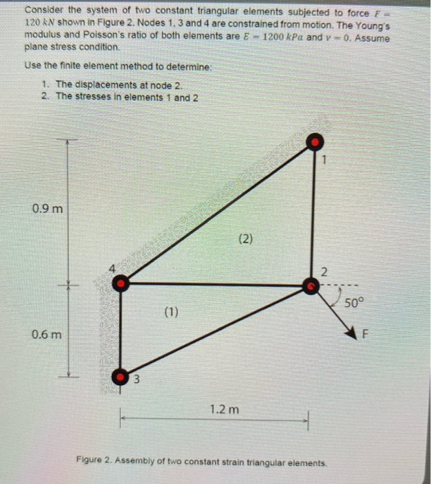 Solved Consider the system of two constant triangular | Chegg.com
