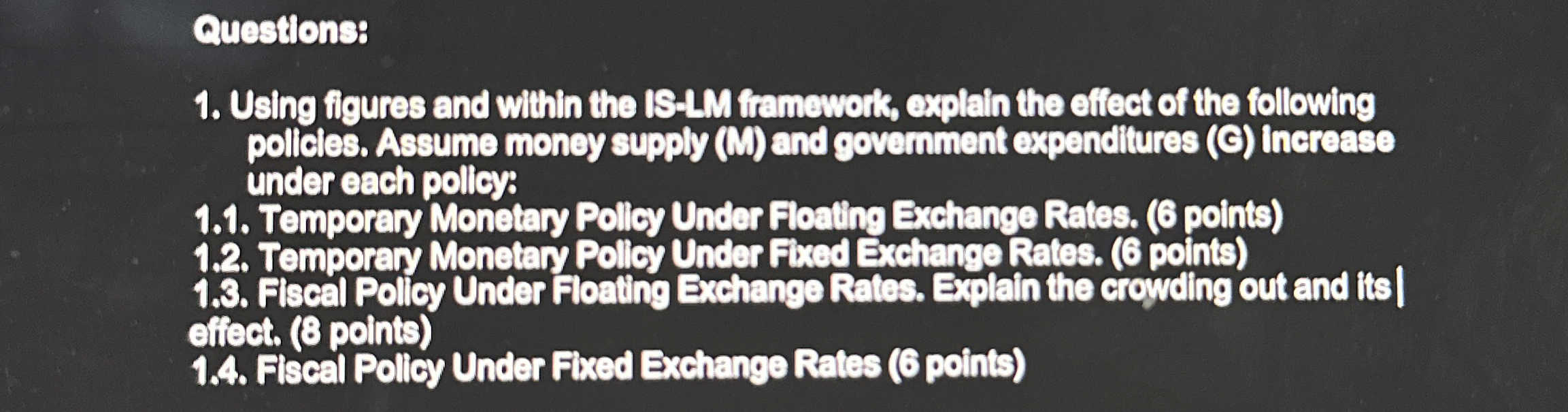 Solved Questions:Using figures and within the IS-LM | Chegg.com