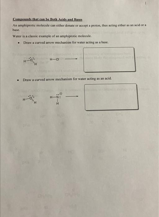 Solved In an acid-base reaction, an acid plus a base react | Chegg.com