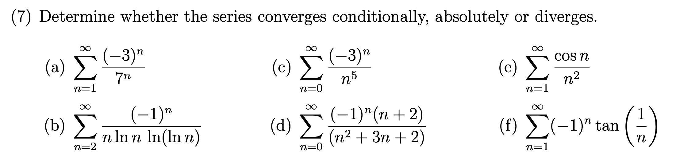Solved PLEASE SOLVE ALL PARTS, thank you! (7) ﻿Determine | Chegg.com
