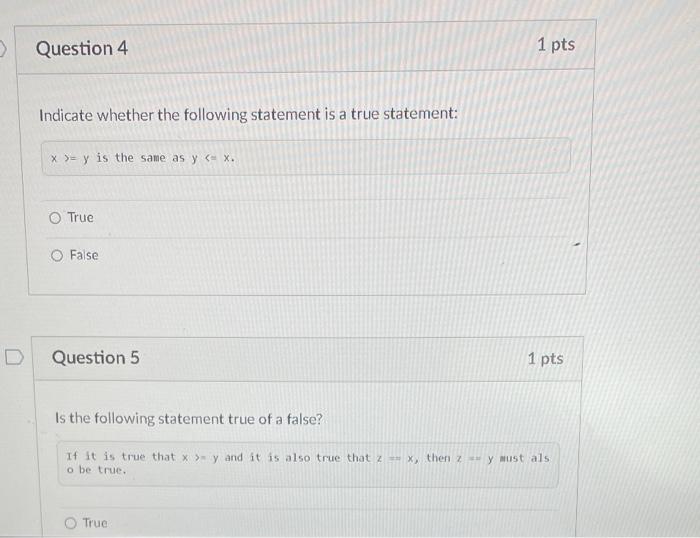  Solved Question 1 Assuming X Is 5 Y Is 6 And Z Is 8 I