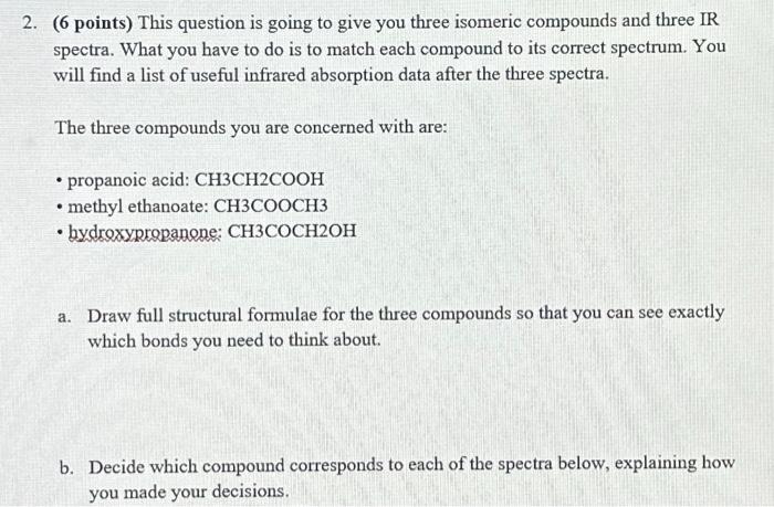 Solved 2. (6 points) This question is going to give you | Chegg.com