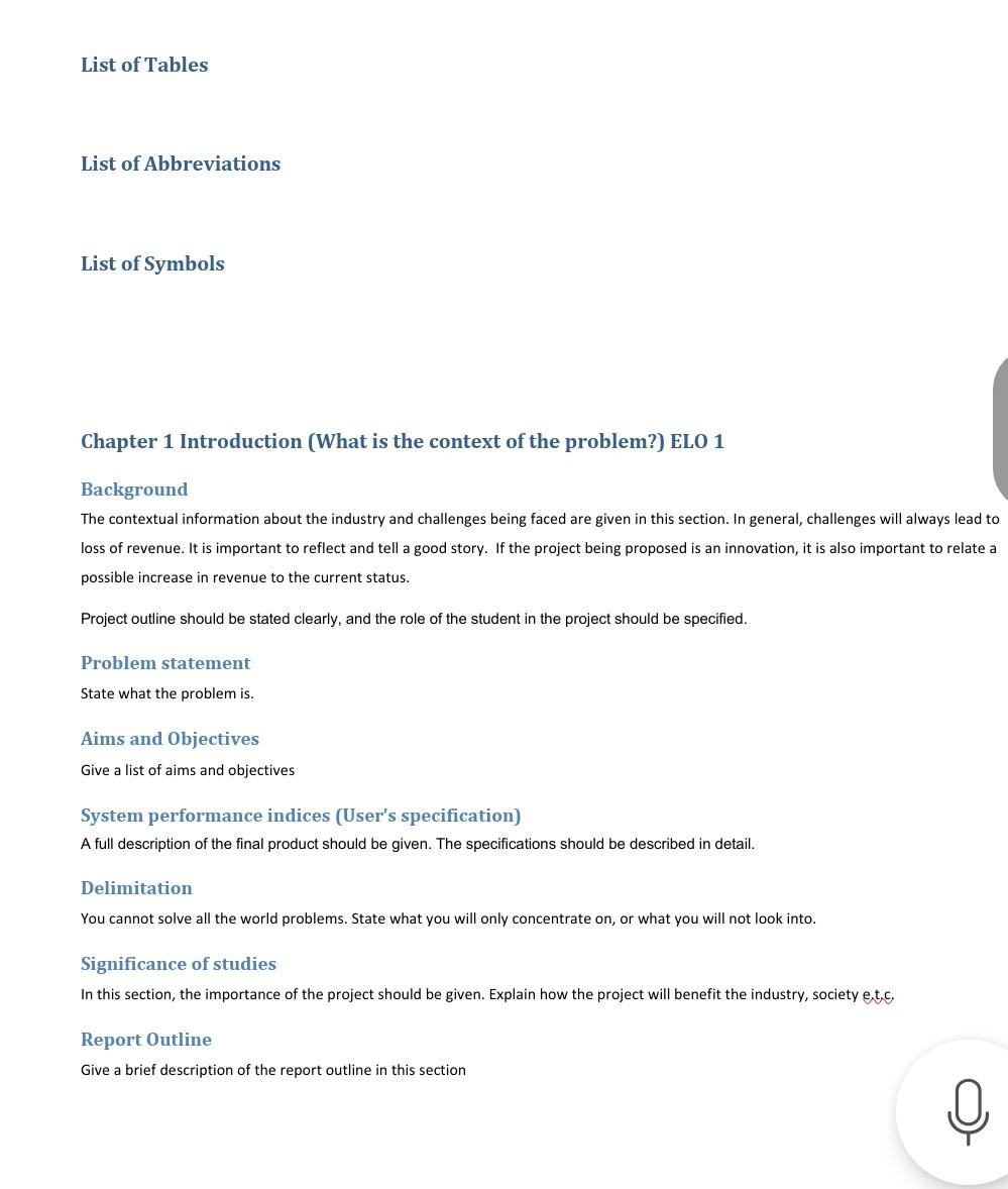 Solved List of Tables List of Abbreviations List of Symbols | Chegg.com