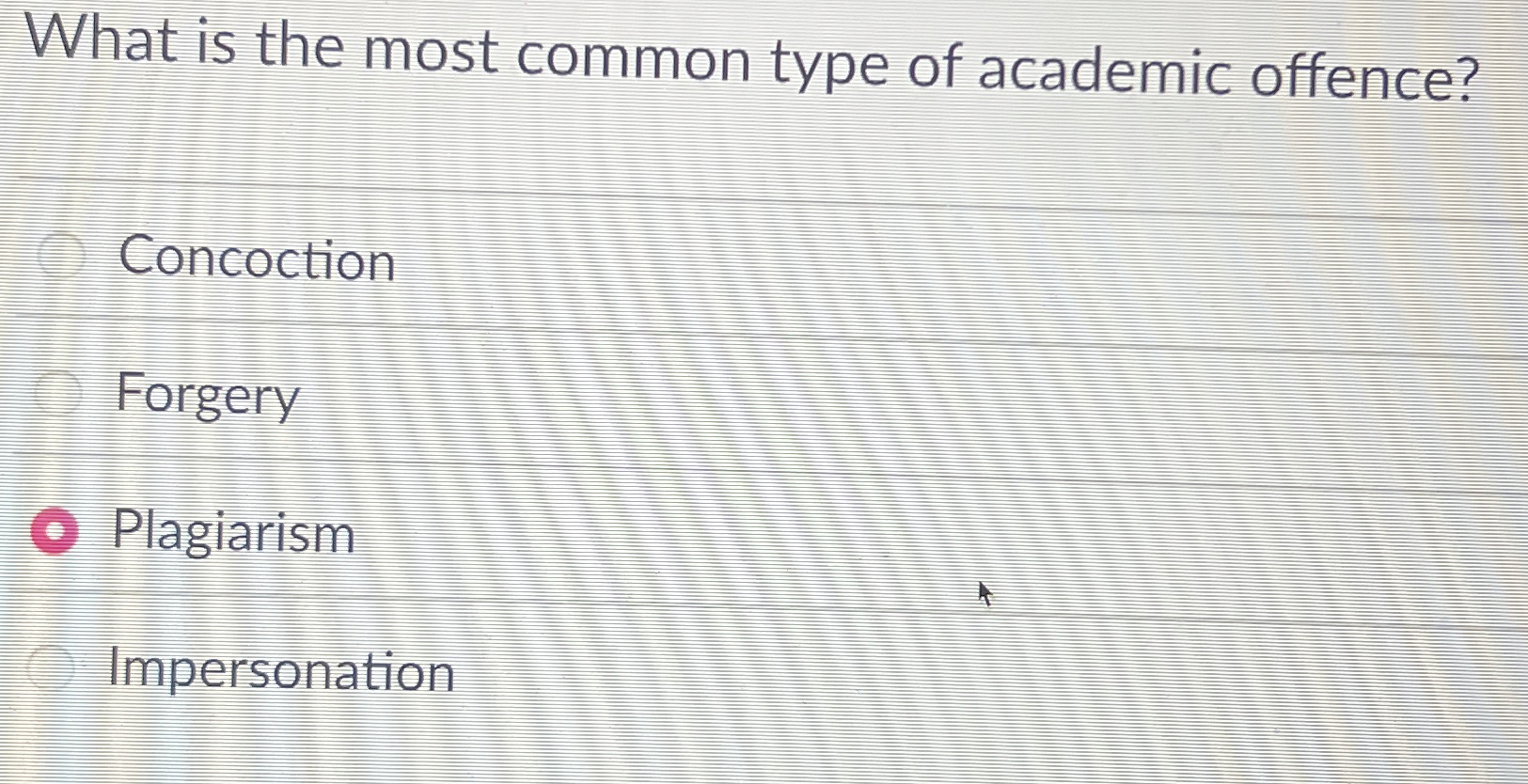 Solved What is the most common type of academic | Chegg.com