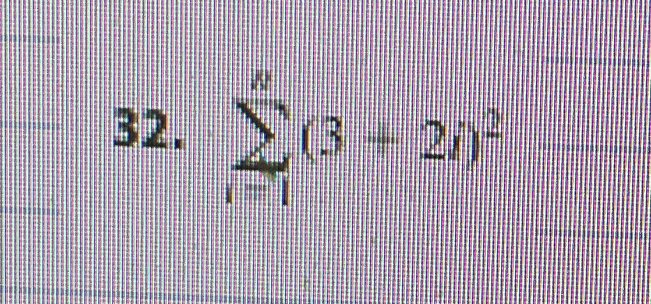 Solved ∑i=1n(3+2i)2Find the value of the sum. | Chegg.com