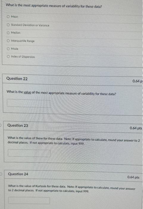 Solved Data 4: Use the data presented below for the | Chegg.com
