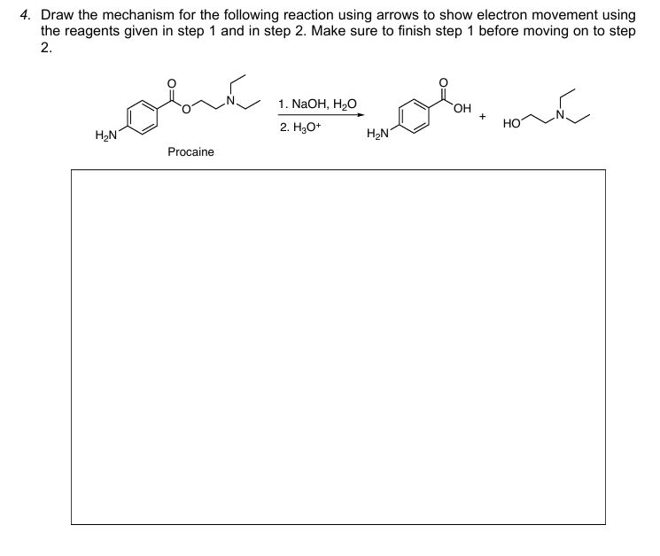 Solved Draw the mechanism for the following reaction using | Chegg.com