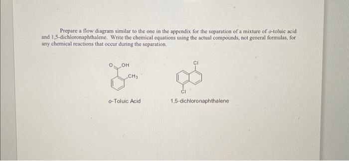 Solved Prepare a flow diagram similar to the one in the | Chegg.com