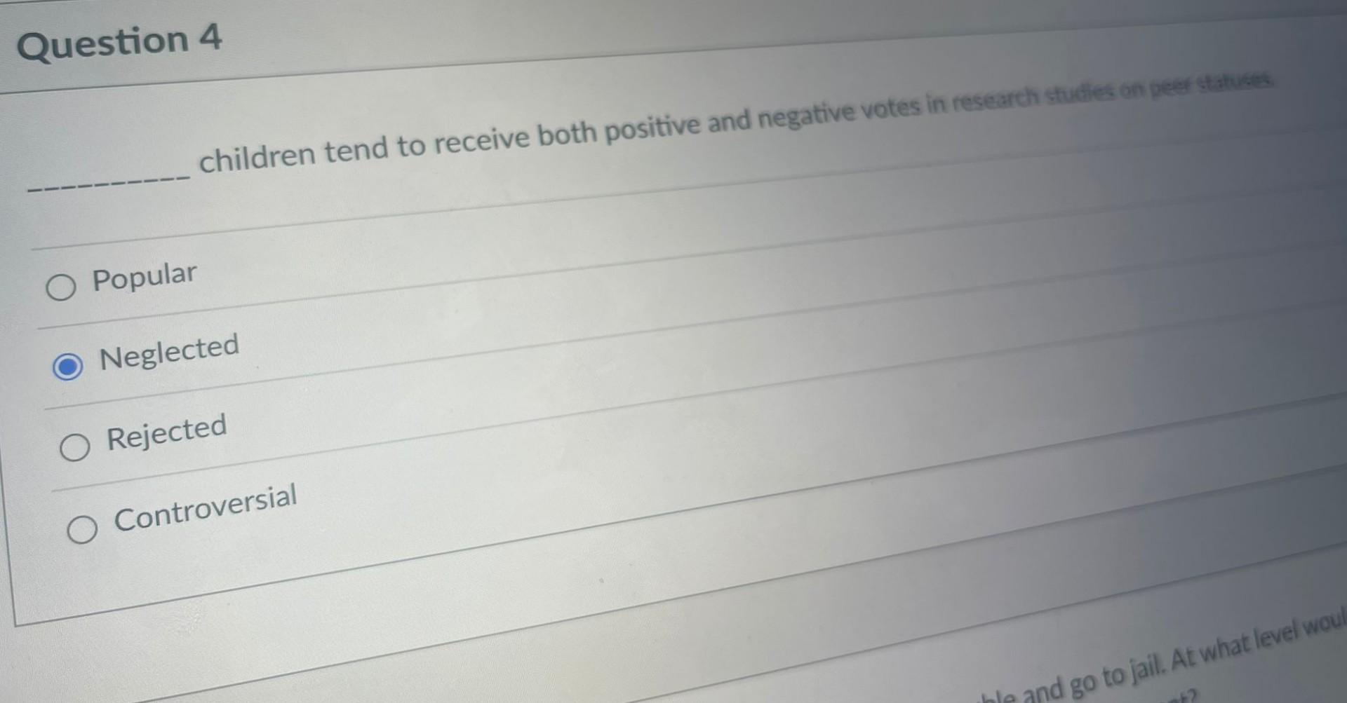 children tend to receive both positive and negative | Chegg.com