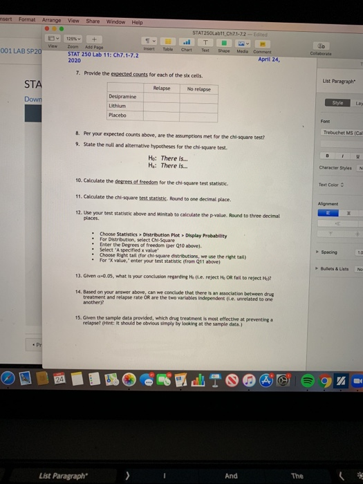 Solved at Arrange View Share Window Help T nsert GO | Chegg.com