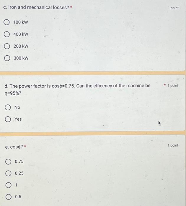 A 3-phase synchronous machine has the following | Chegg.com