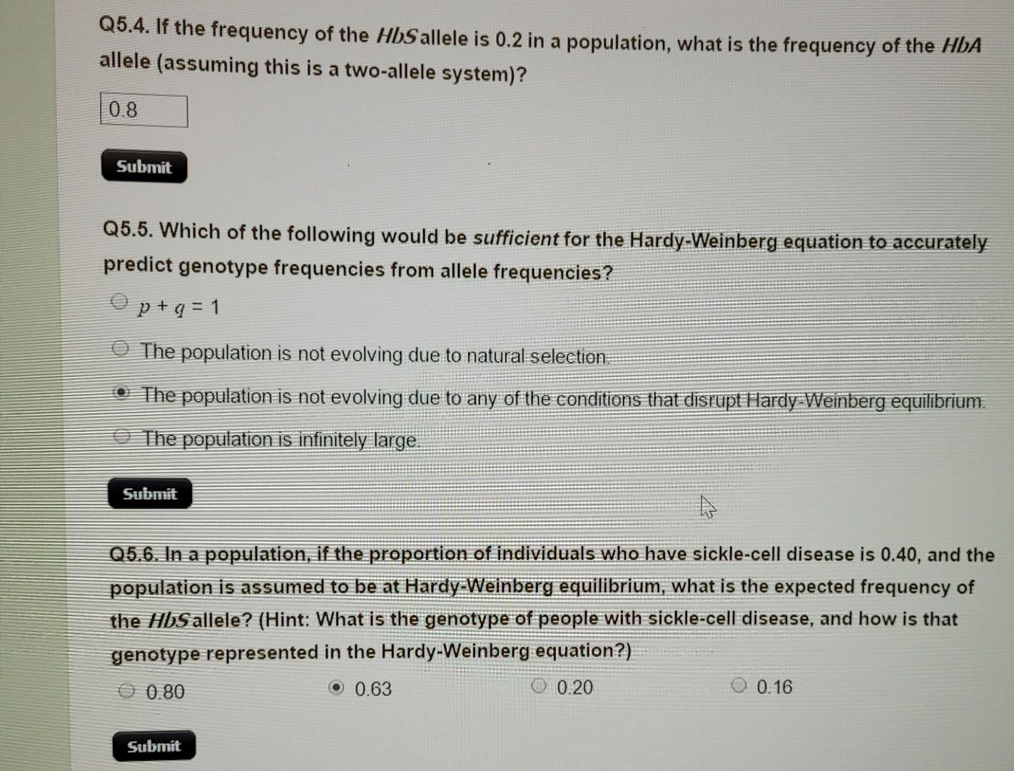 Solved Q5.1. Which of the following is FALSE? If a genetic | Chegg.com