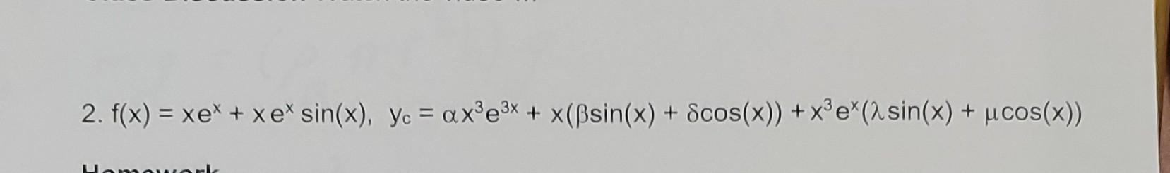 Solved y=yc+yp is a general solution to | Chegg.com