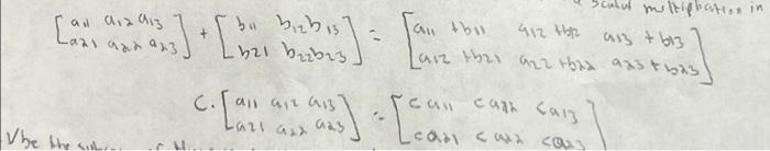 Solved the vector space M2x3 is the collection of all 2x3 | Chegg.com