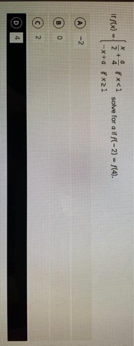 Solved NIX + NO if x | Chegg.com