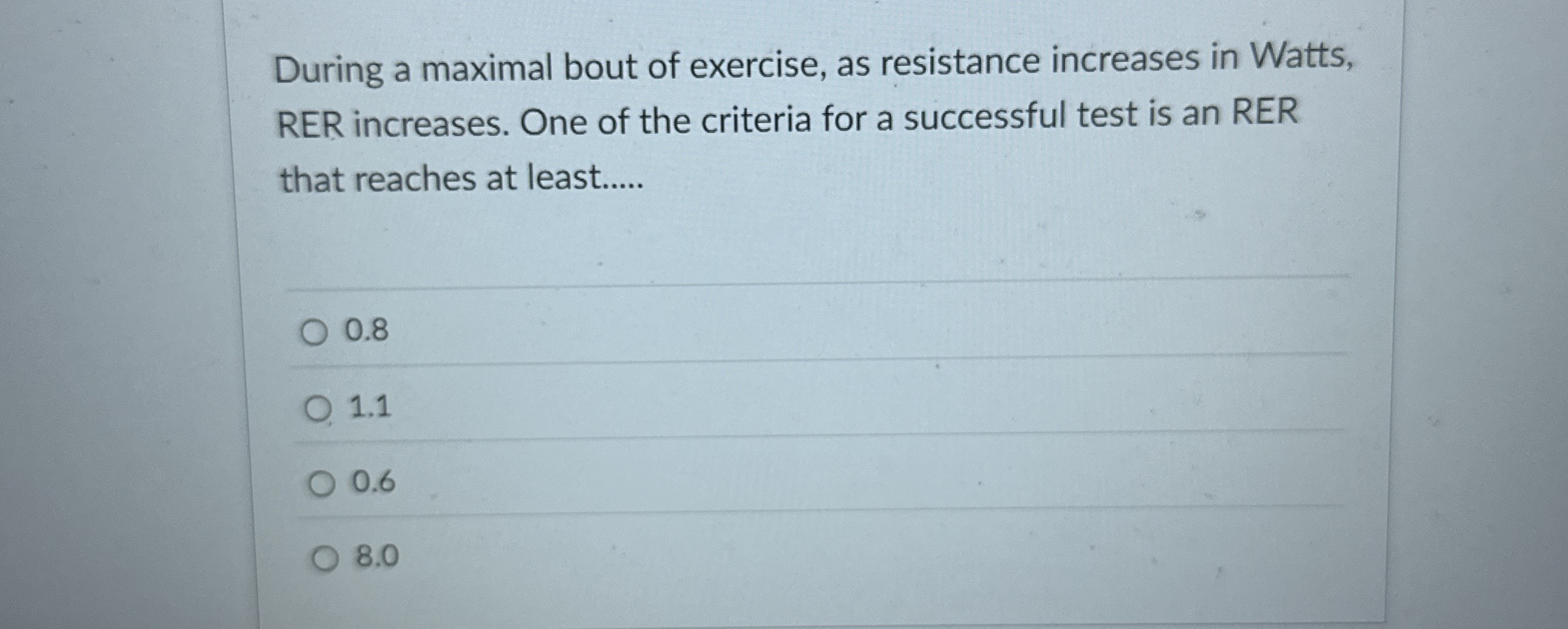 Solved During a maximal bout of exercise, as resistance | Chegg.com
