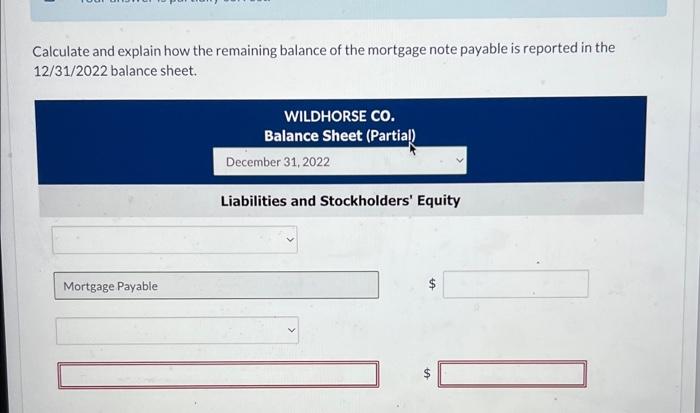 Solved Calculate and explain how the remaining balance of | Chegg.com