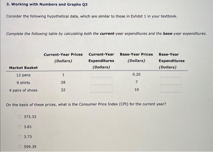 Solved 1. Working with Numbers and Graphs Q1 Suppose 60 | Chegg.com