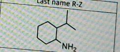 Solved ast name R-Z NH2 | Chegg.com