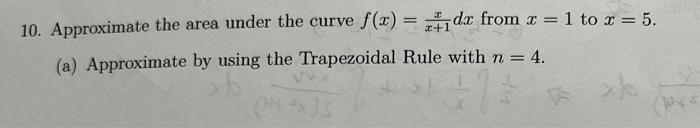 Solved (b) Approximate by using the Simpson's Rule with | Chegg.com