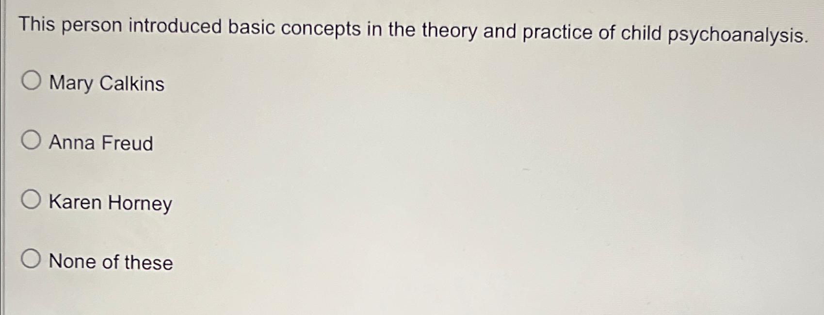 Solved This person introduced basic concepts in the theory | Chegg.com
