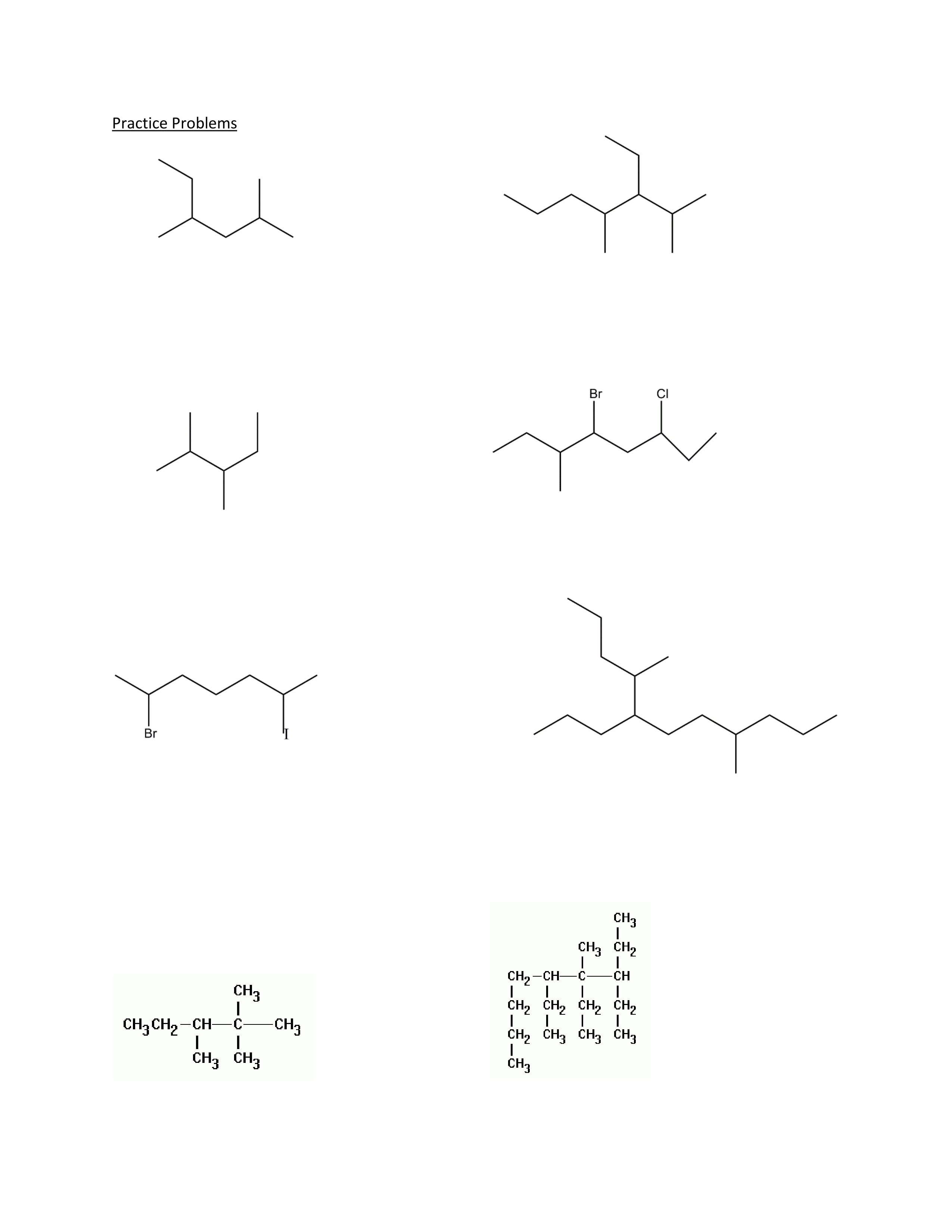 Solved Step 1. ﻿Find the longest continuous carbon chain. | Chegg.com