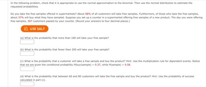 Solved In The Following Problem Check That It Is