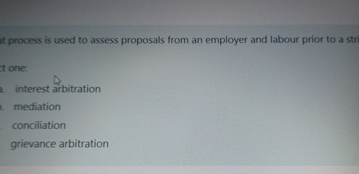 Solved process is used to assess proposals from an employer | Chegg.com
