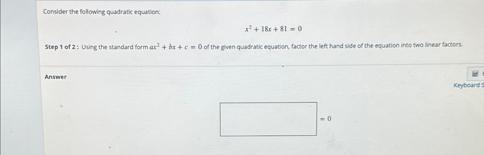 Solved Consider the following quadratic | Chegg.com