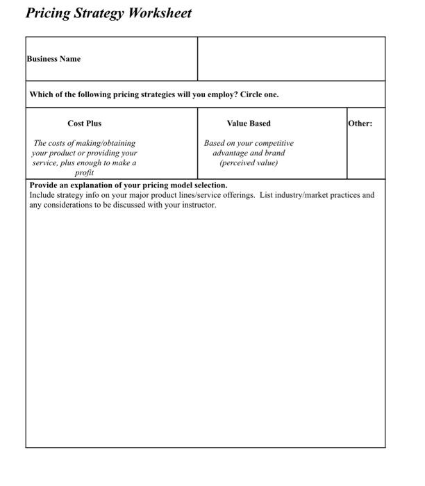 Solved Competitor Data Collection PlanCompetitive Analysis | Chegg.com
