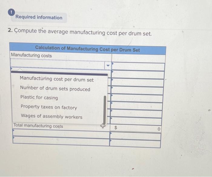Solved Problem 1-1A (Static) Classifying costs and computing | Chegg.com